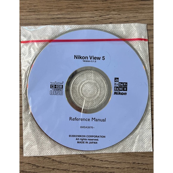 Nikon | Cameras, Photo & Video | Nikon View 5 Version 53 Reference ...